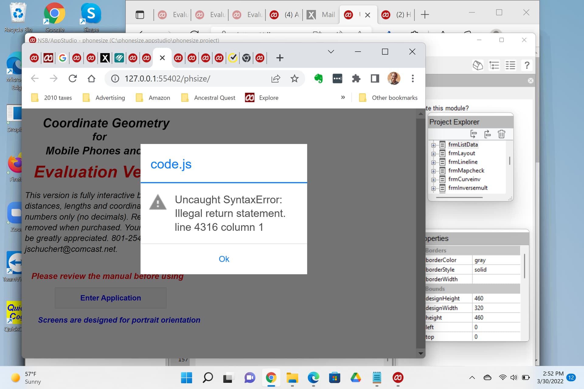 Use Debugger For Errors In Code AppStudio